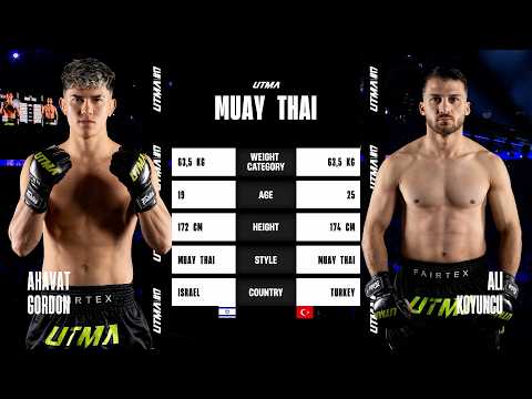 AHAVAT GORDON vs ALI KOYUNCU | FULL FIGHT | UTMA 17