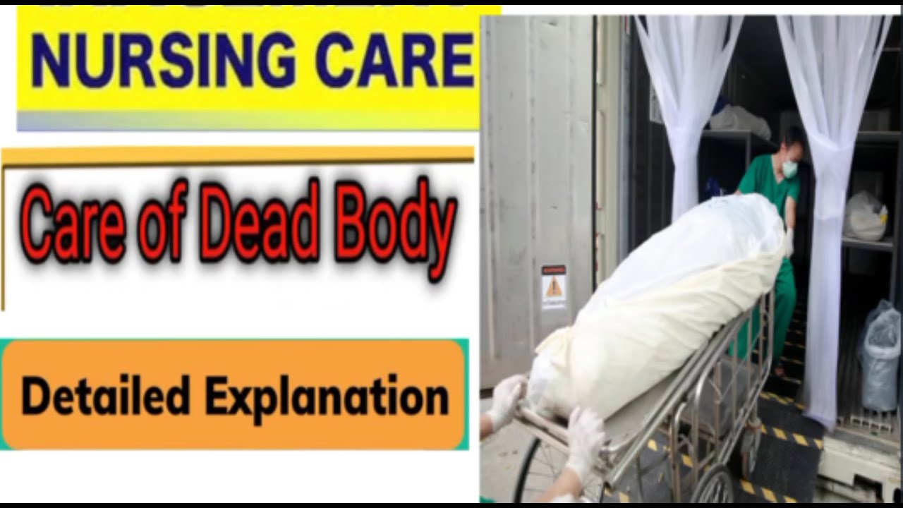 Dead Body Care | Nursing care of dead body |# B.sc#nursing#gnm - YouTube