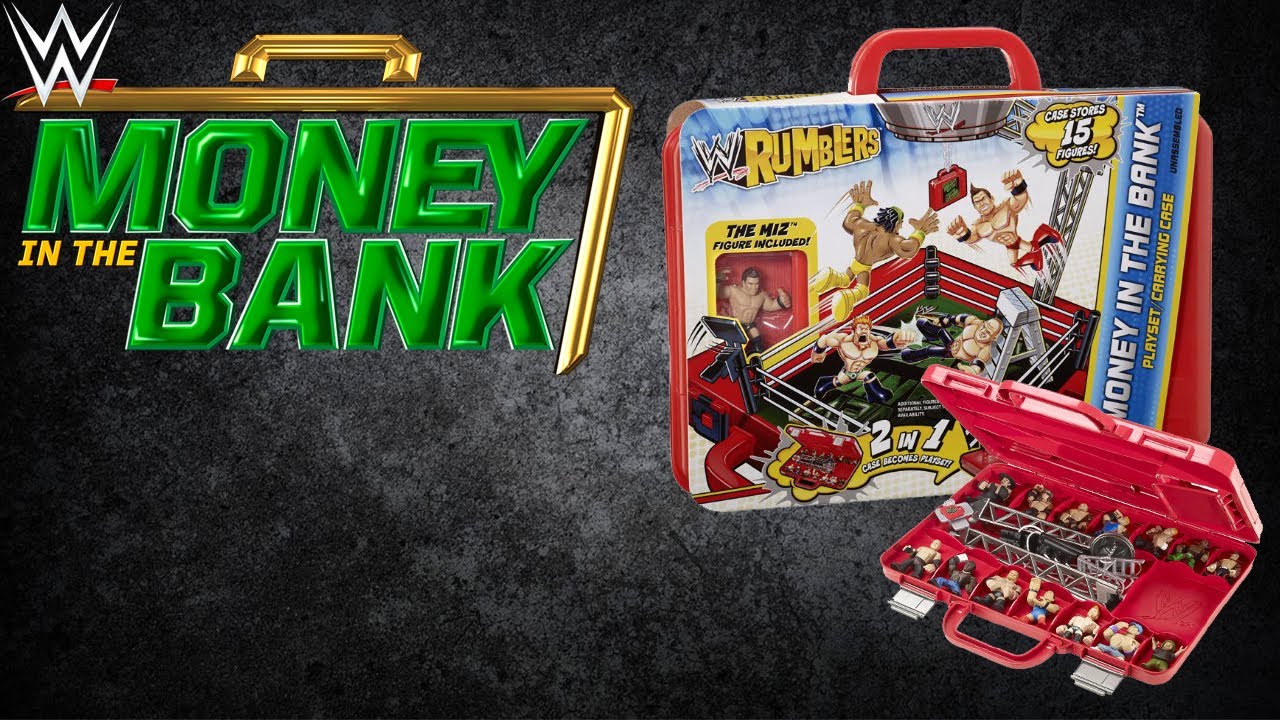 Money In The Bank WWE Rumblers Mattel - YouTube