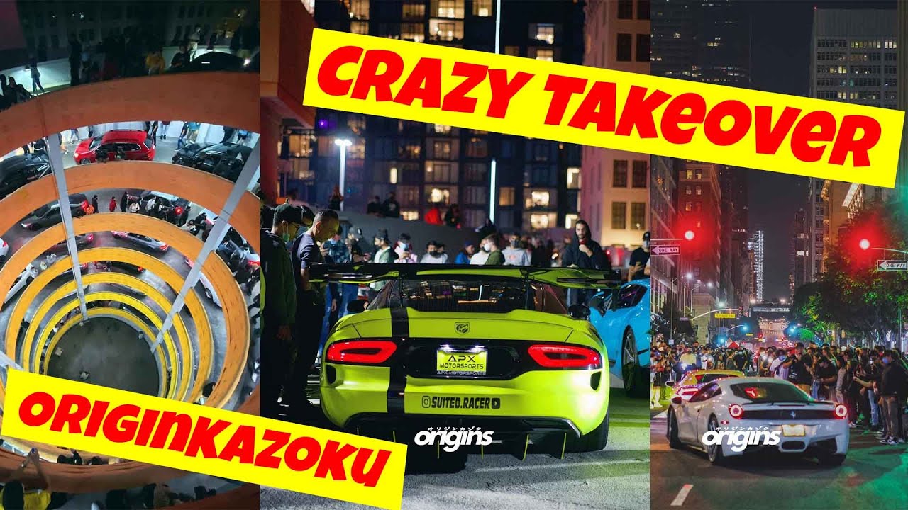 ORIGINS CAR MEET TAKEOVER SHUTS DOWN LOS ANGELES !!! - YouTube
