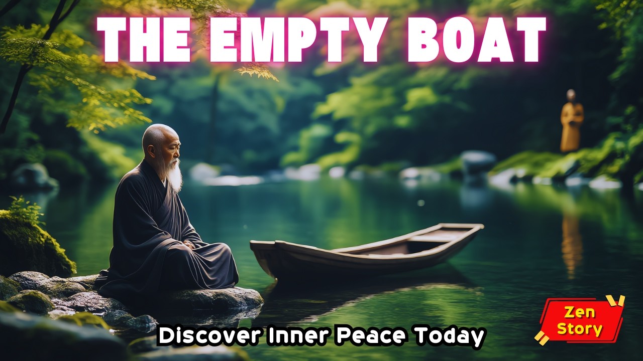 The Empty Boat 🚣| Powerful Zen Story About Letting Go of Everything ...