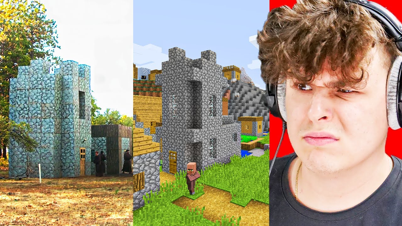 Budowle Z Minecraft ZauwaŻone W Prawdziwym Życiu 🤯 Youtube