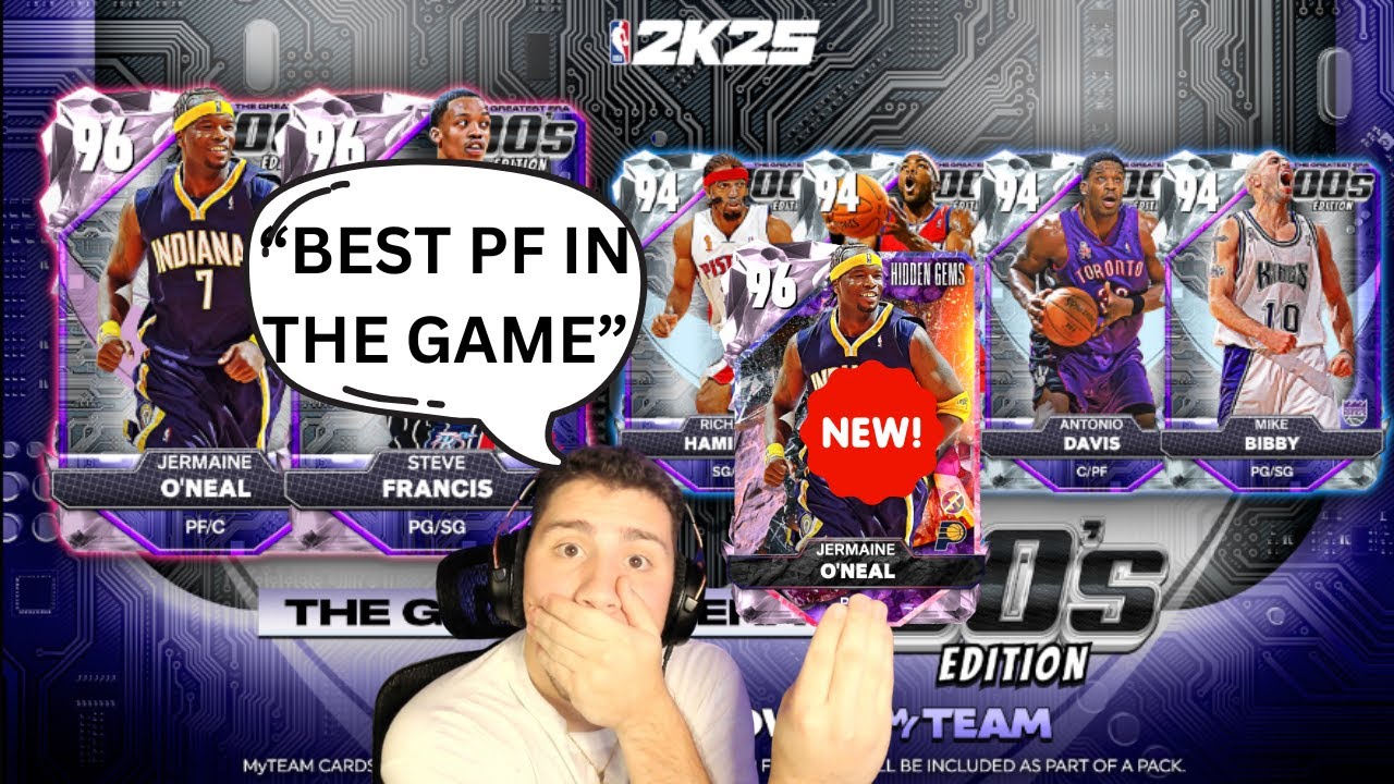 PINK DIAMOND JERMAINE O'NEAL BEST PF IN THE GAME! 2000'S EAR DROPPING ...