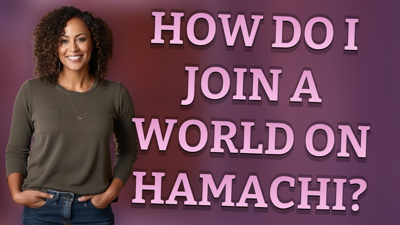How do I join a world on Hamachi? - YouTube