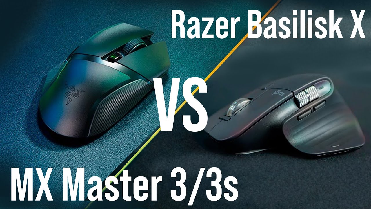MX Master 3/3s vs Basilisk X (и G502) - может ли недорогой Razer ...