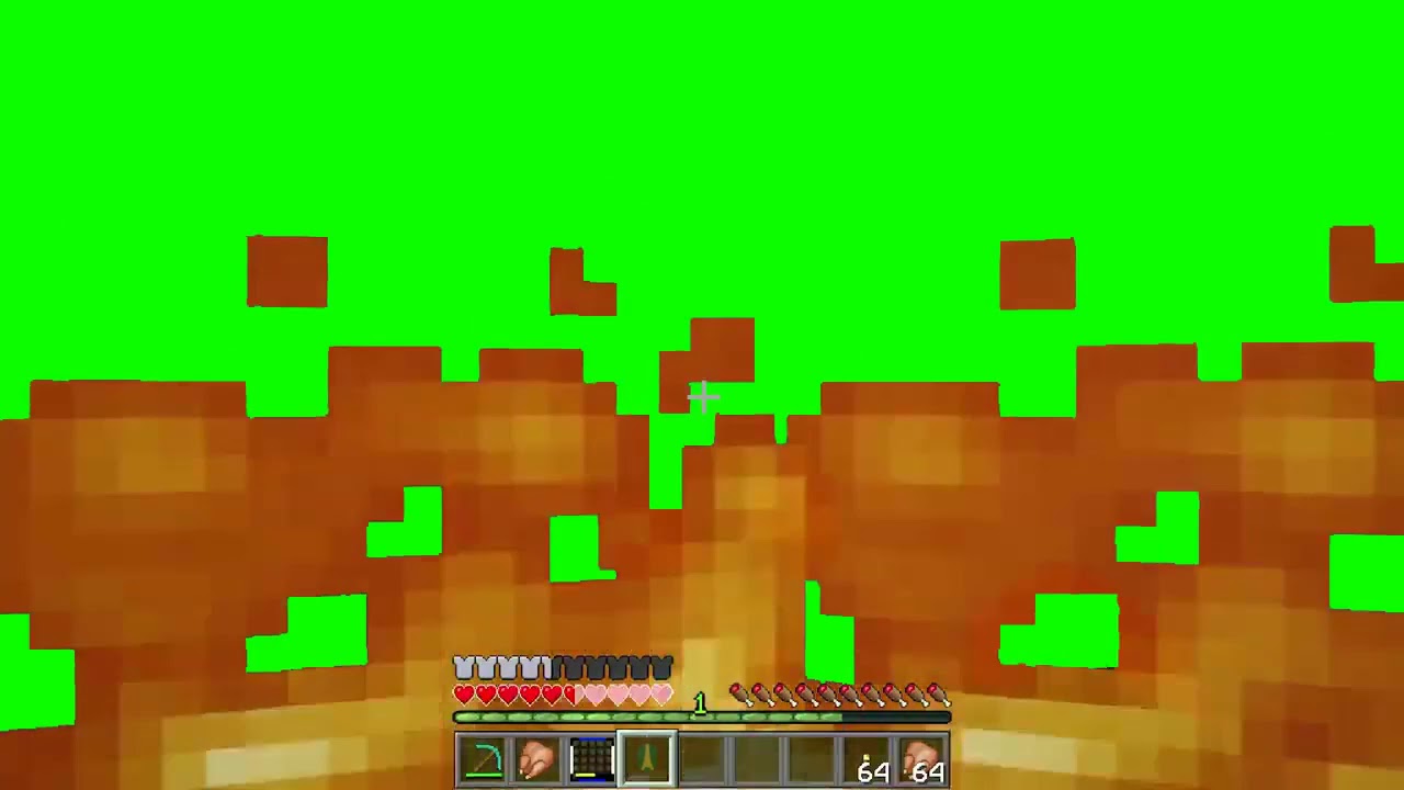 10+ minutes of Minecraft fire FX loop on green screen #minecraft #FX ...