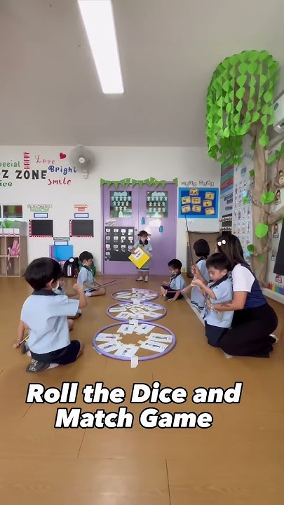 VOCABULARY GAMES FOR KIDS | ROLL THE DICE | MATCH GAME - YouTube