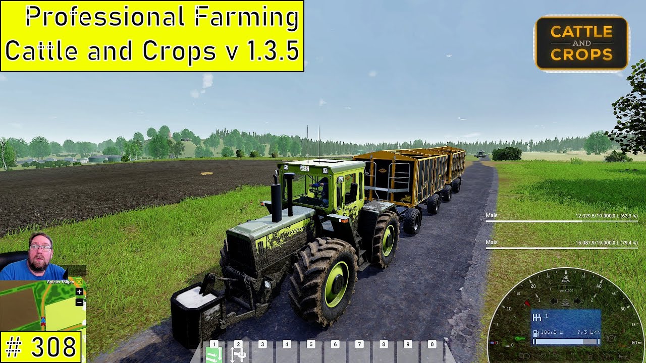Professional Farming Cattle and Crops Deutsch V 1 3 5 #308 Mein Mais ...