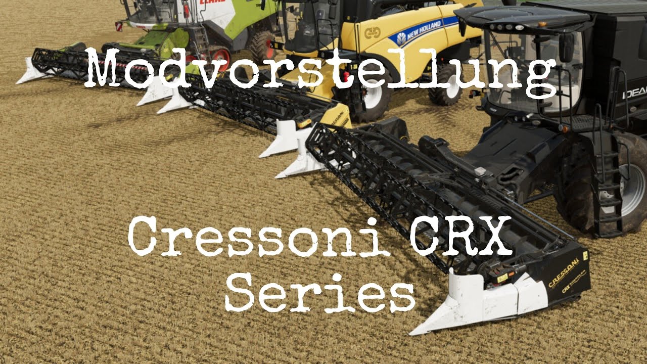 LS22 Mods (Ps4) Cressoni CRX Series Modvorstellung (Ps4,Ps5,Xbs,Xb1,PC ...