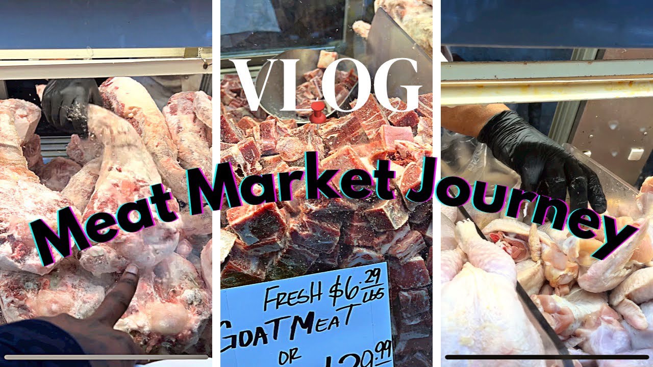 Meat Market Journey Vlog - YouTube