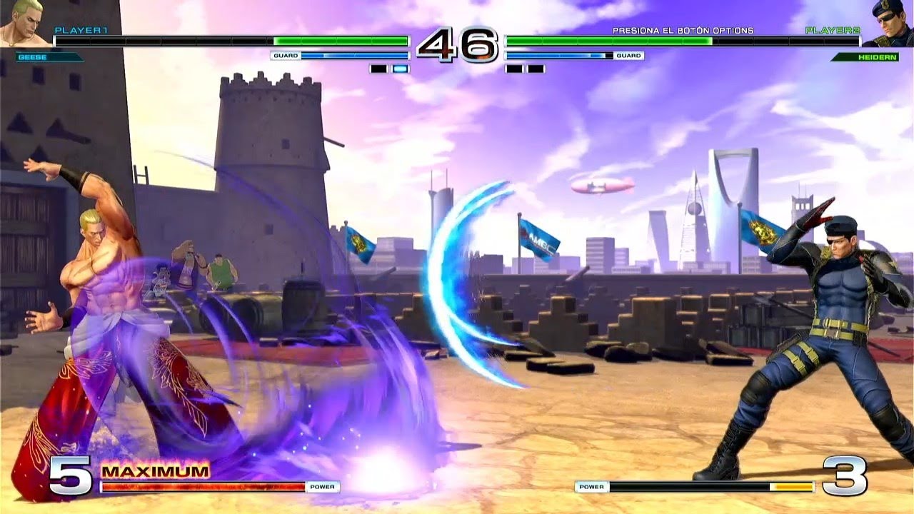 GEESE VS HEIDERN - KOF XIV - YouTube