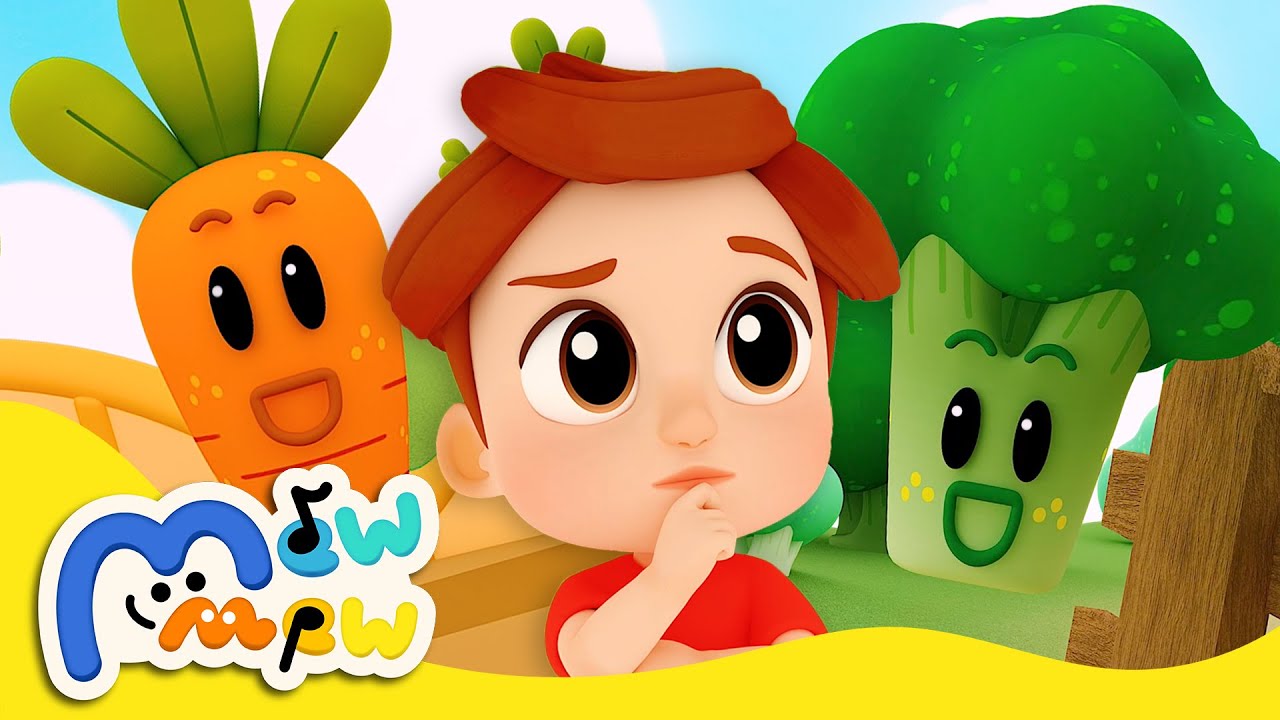 🥦🥕 Double the Veggie Fun! Broccoli Song & Carrot Song Healthy Habits ...