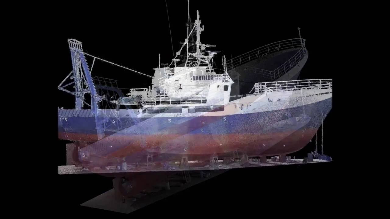Ship 3D Laser Scanning - YouTube