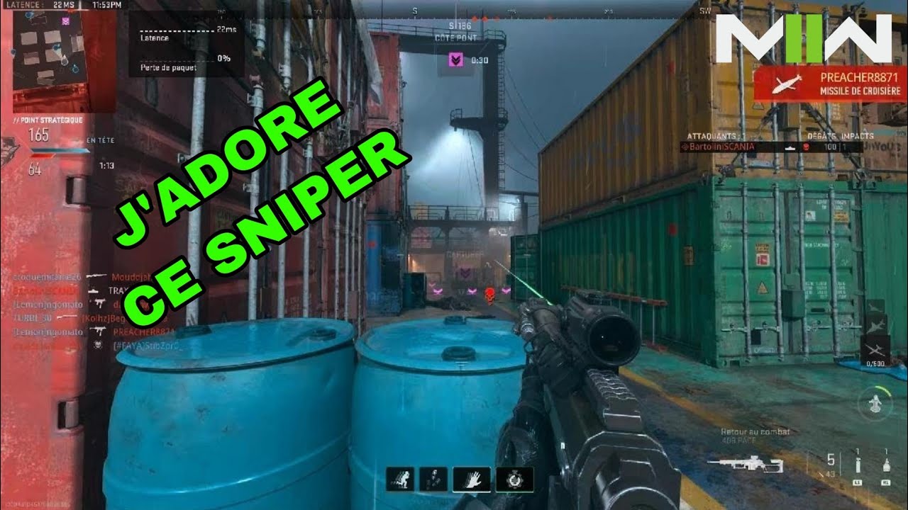 J'ADORE CE SNIPER | MODERN WARFARE 2 GAMEPLAY - YouTube
