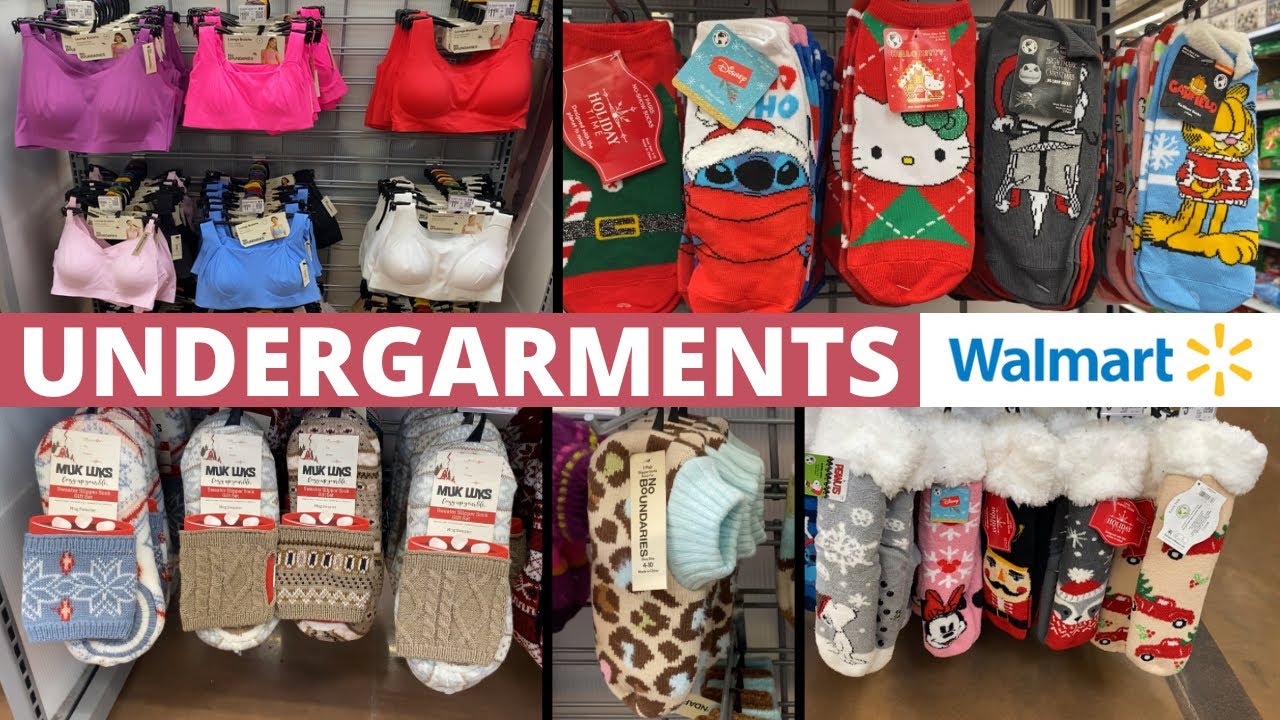 💛NEW WALMART UNDERGARMENTS ARE IN STOCK‼️WALMART SHOP WITH ME | WALMART ...