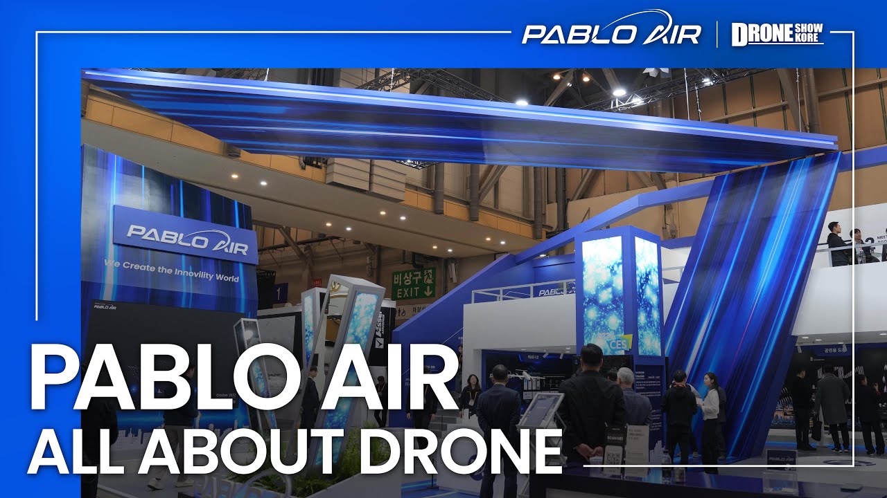 PABLO AIR at DRONE SHOW KOREA 2024 - ALL ABOUT DRONE - YouTube