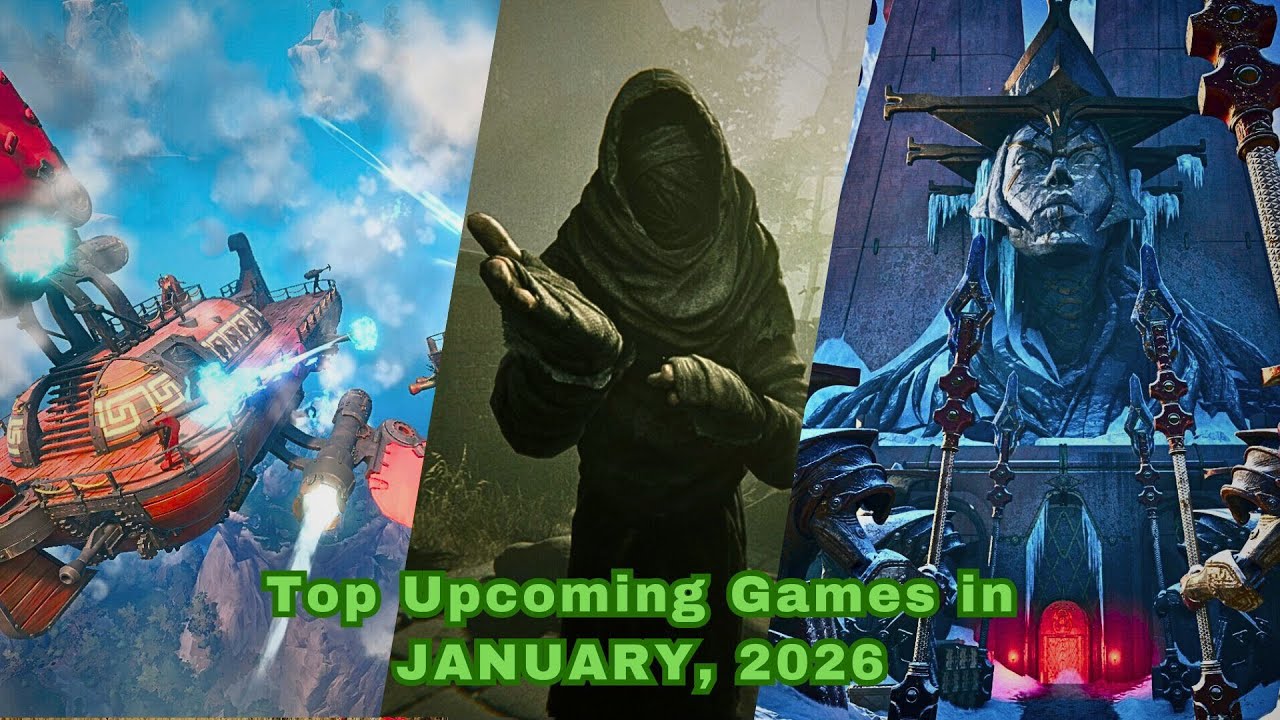 TOP UPCOMING GAMES - JANUARY 2026 | New Releases & Most Anticipated ...