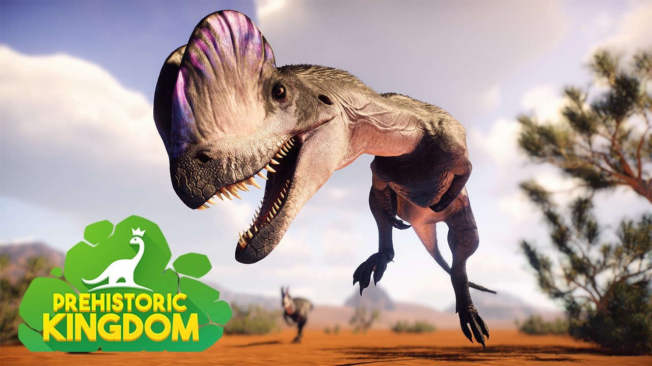 DILOPHOSAURUS! Finally Checking Out FREE UPDATE 1.1 | Prehistoric Kingdom - YouTube