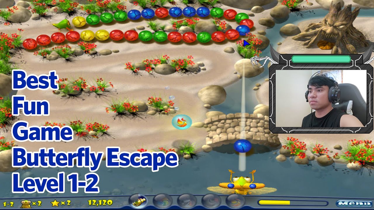 Best Fun Game | Butterfly Escape | Level 1-2 - YouTube