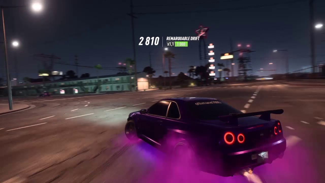 Need for Speed™ Nissan GT-R r34 drifting (the ghost) - YouTube