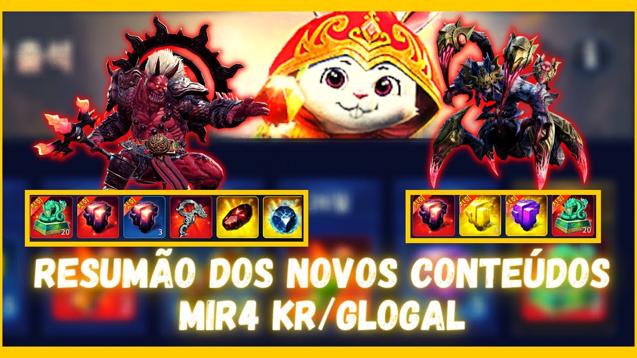 (SAGA MIR4 COREANO) RESUMO DA ATT DO MIR4 COREIA / GLOBAL VEJA COMO VAI ...