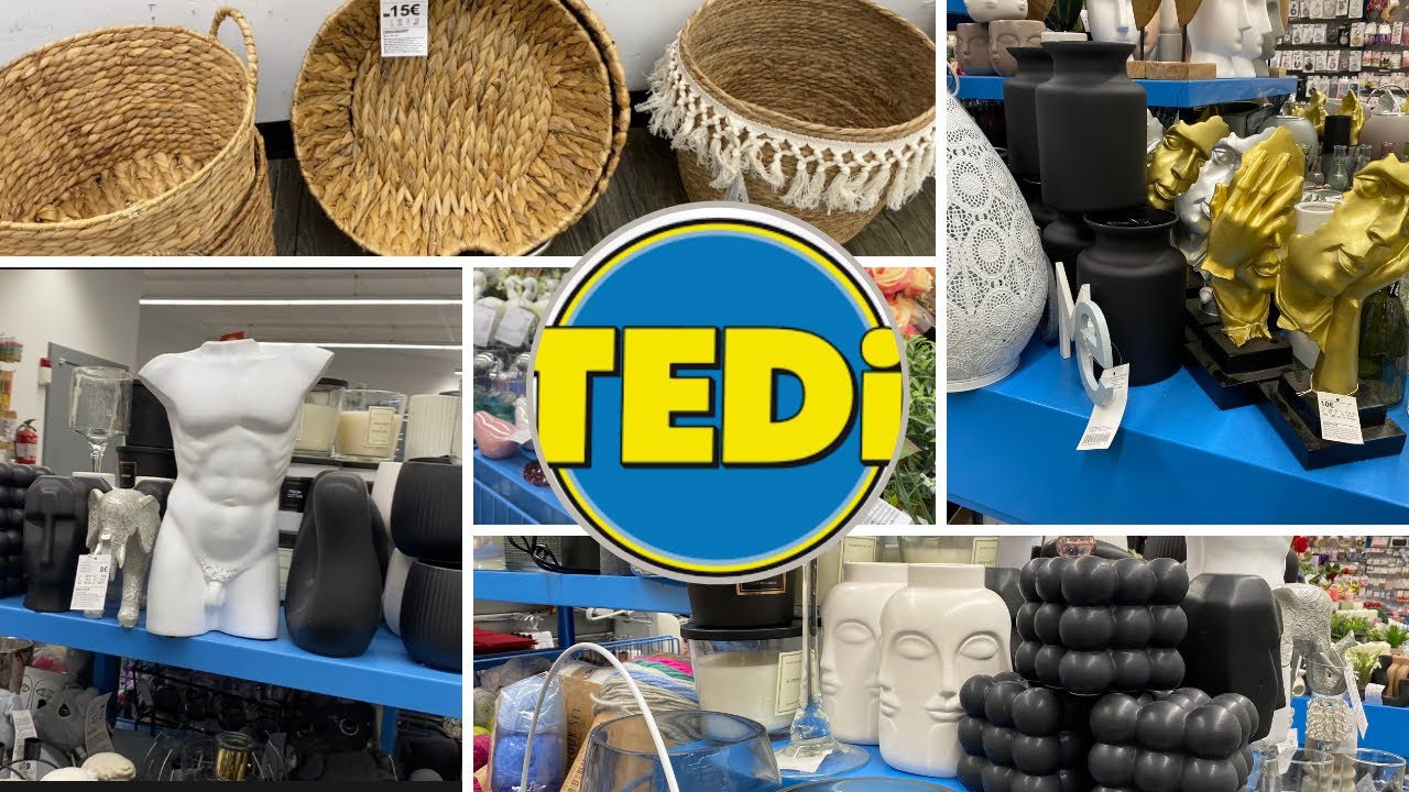 TEDI Ultimas NOVEDADES DEL AÑO 23/Decoración hogar, y más - YouTube
