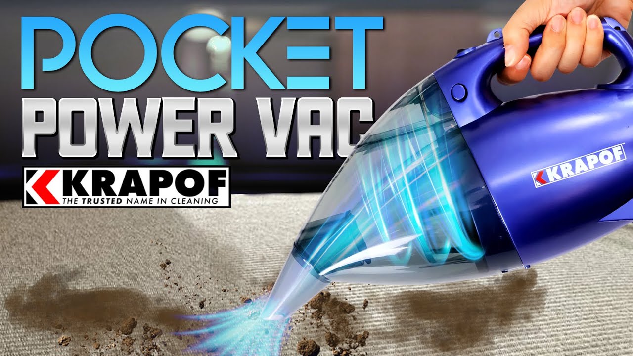 Krapof 2 In 1 Pocket Power Vac - Dual-Function | KlevaRange.com.au ...