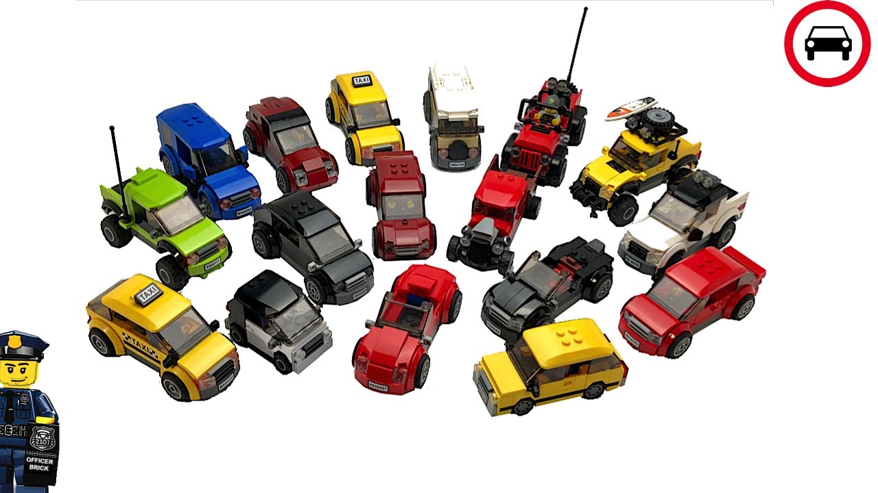 LEGO City Cars and MOC's - YouTube