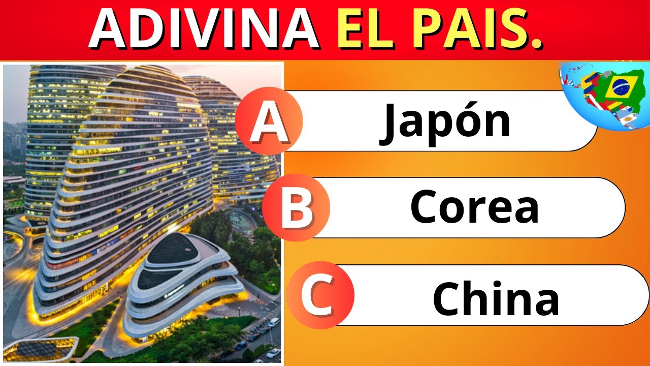 Adivina el país solo por la imagen 🏙️ | Reto geográfico - YouTube