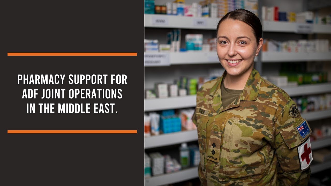 Pharmacy support for ADF joint operations in the Middle East. - YouTube