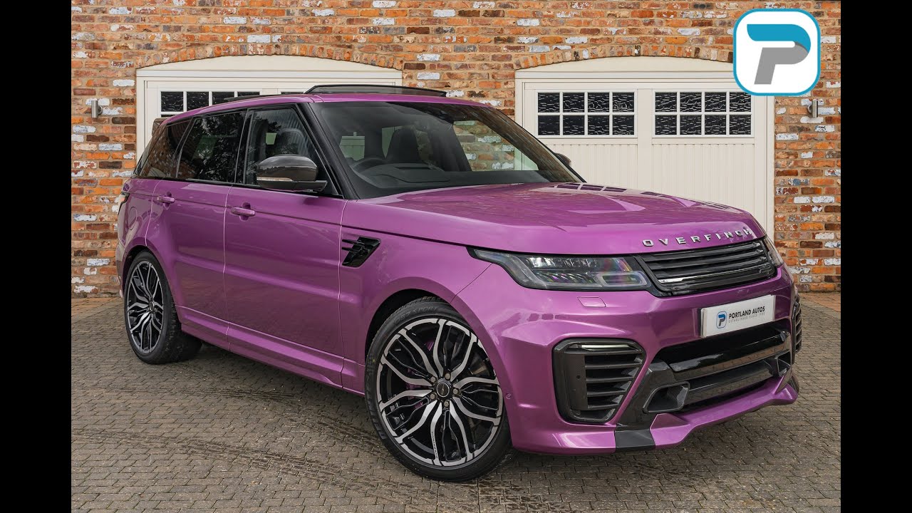2019/19 RANGE ROVER SPORT SVR WITH OVERFINCH CONVERSION FINISHED IN ...