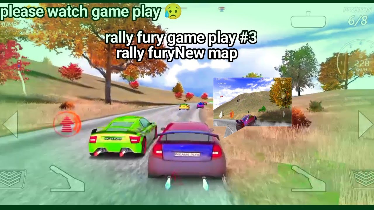 #Rally fury game play #3 #rally furyNew map #Rally fury car racing ...