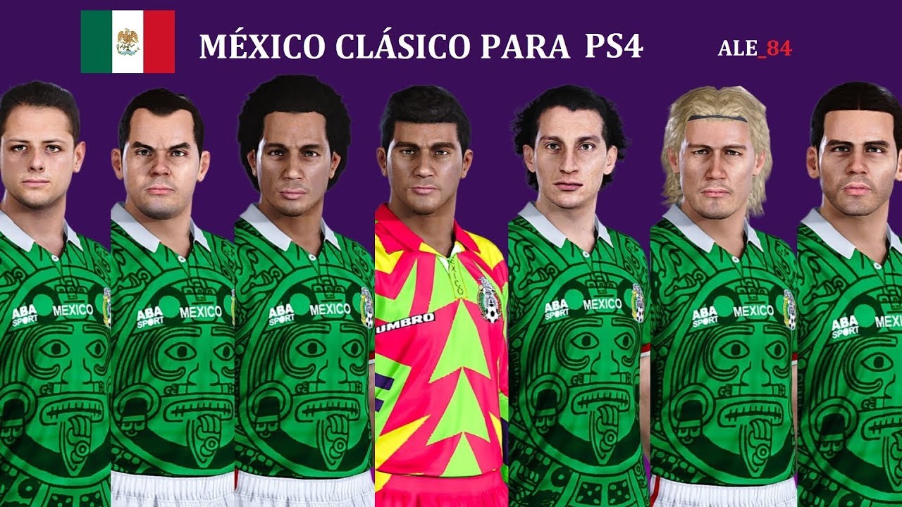 MÉXICO CLÁSICO/ CLASSIC MEXICO Efootball PES 2020 (PS4) Ale_84 (PES ...