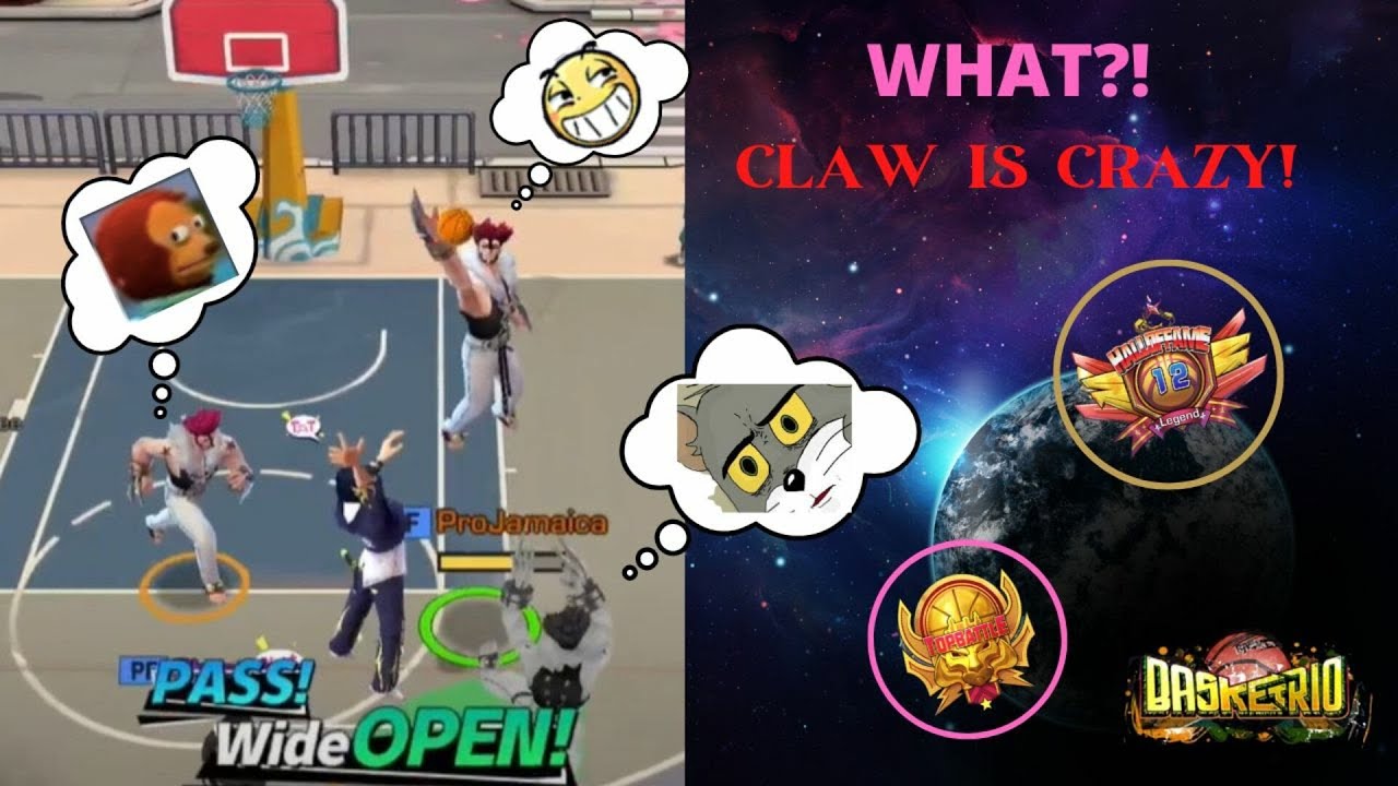 INSANE CLAW GAMEPLAY. BASKETRIO - YouTube