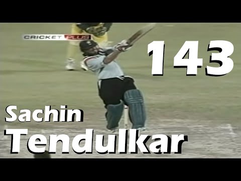 Sachin Tendulkar's 143 Runs Against Australia in Sharjah 22 April 1998