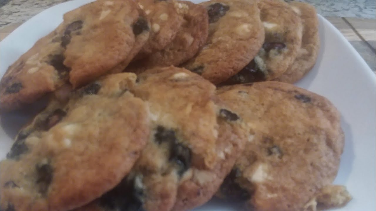 GALLETAS DE BLUEBERRY Y CHOCOLATE BLANCO TIPO SUBWAY - YouTube