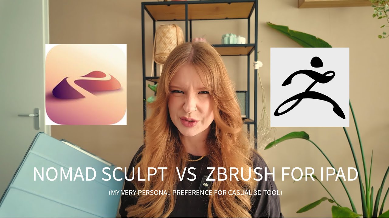 Nomad Sculpt vs Zbrush for iPad - YouTube