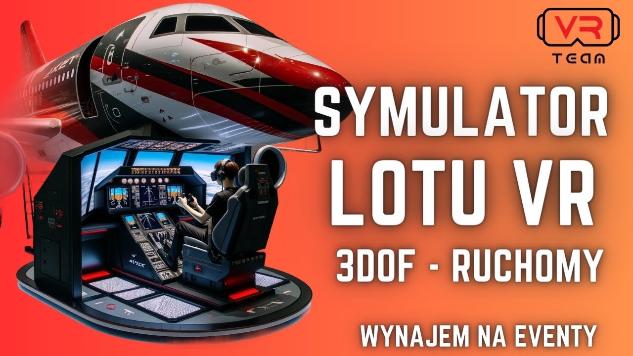 Symulator Lotu VR 3DOF Na Siłownikach - Symulatory VR - Wynajem Na ...