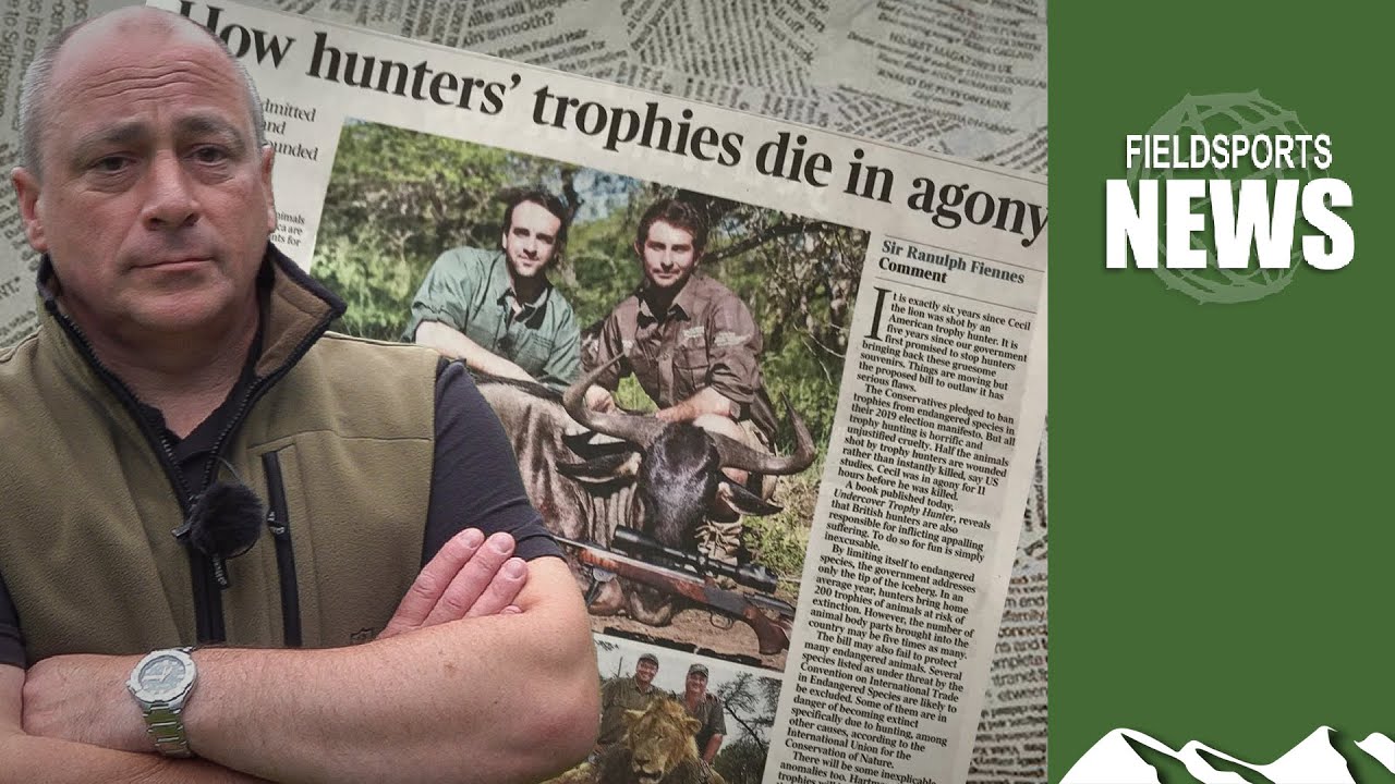 How to deal with anti-hunting newspapers - YouTube