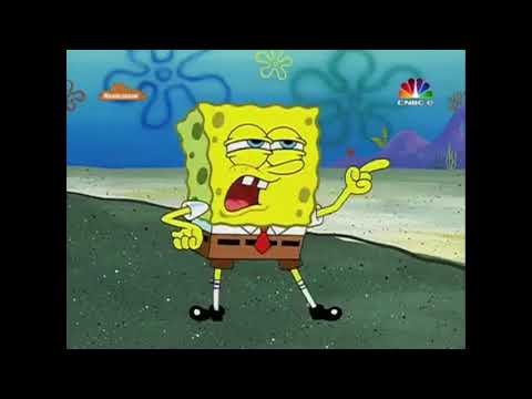 Sünger Bob, Patrick'i dövüyor.