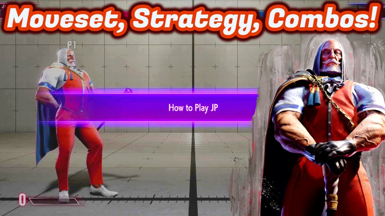 JP Game Guide! Moveset, Strategy, Combos! - Street Fighter 6 "JP ...