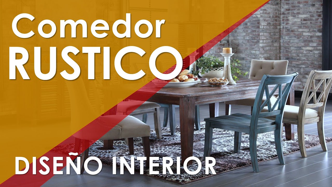 15 Ejemplos de COMEDORES RUSTICOS, modernos y de madera. Ideas de ...