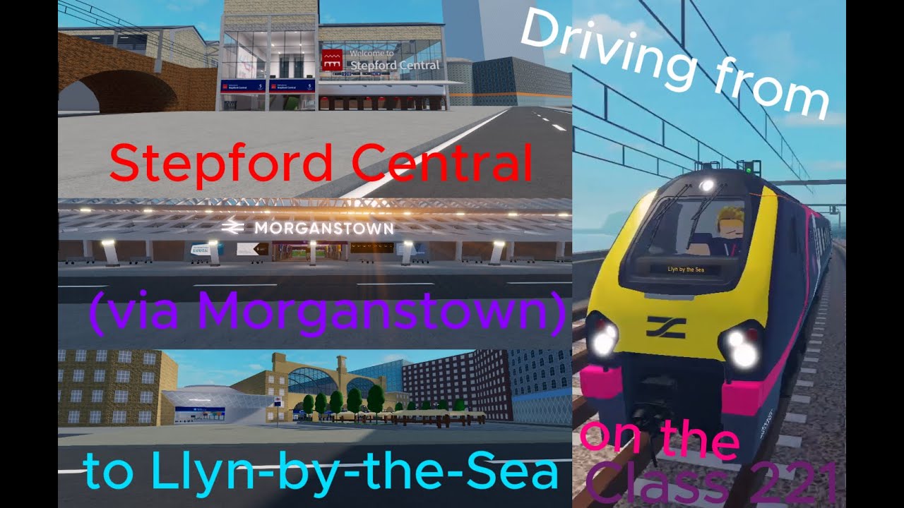 Driving from Stepford Central to Llyn-by-the-Sea via Morganstown on the ...