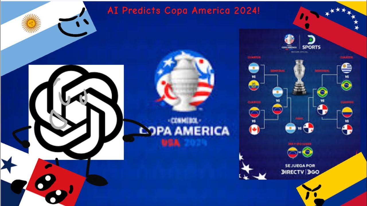 AI predicts Copa America 2024 knockout phases! - YouTube
