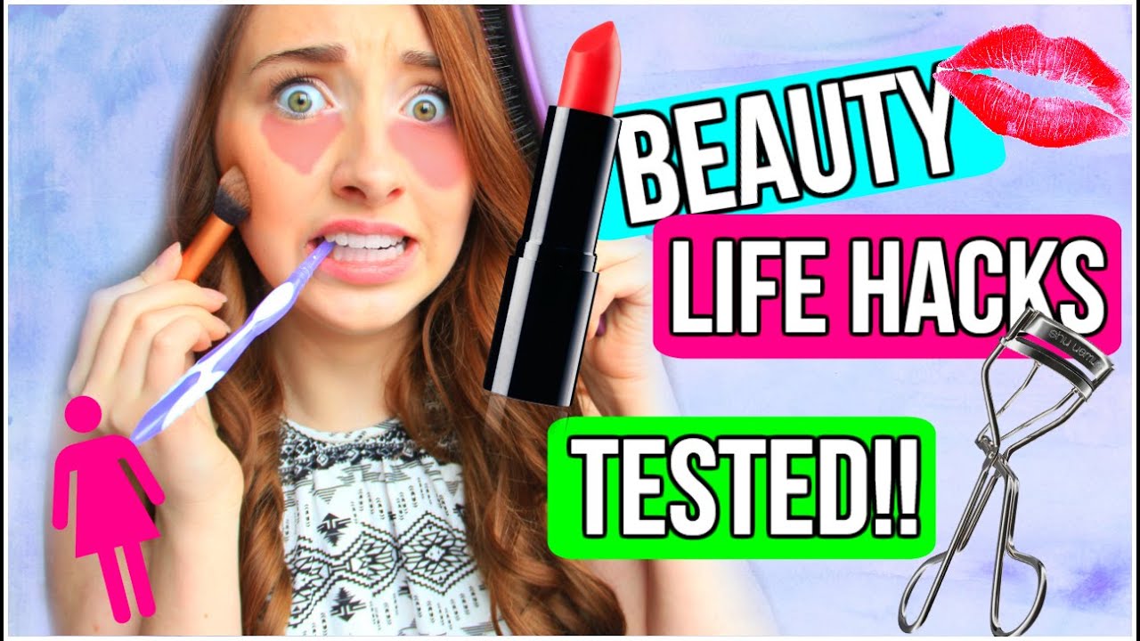 Testing Weird Beauty Life Hacks Youtube