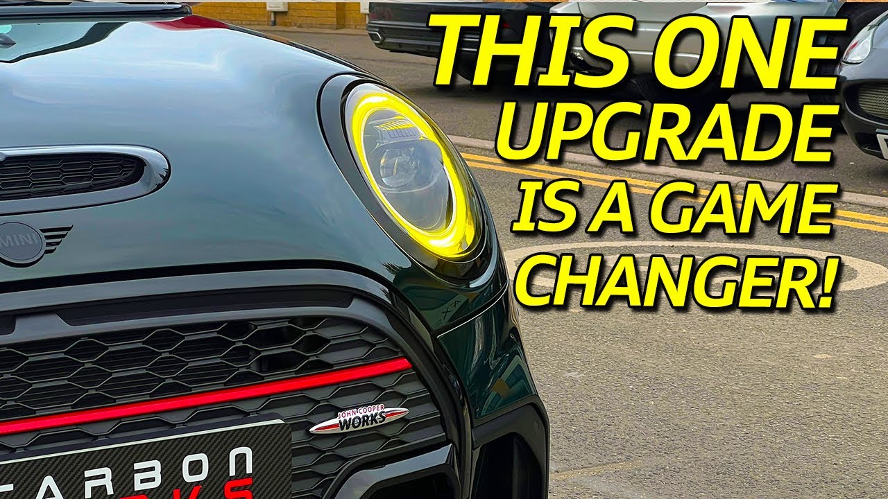 Mini Cooper F56 Yellow DRL - Motorsport Style Lighting! - YouTube