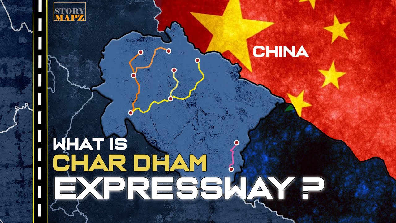 Char Dham Expressway Explained with Maps [Mapchic] - YouTube
