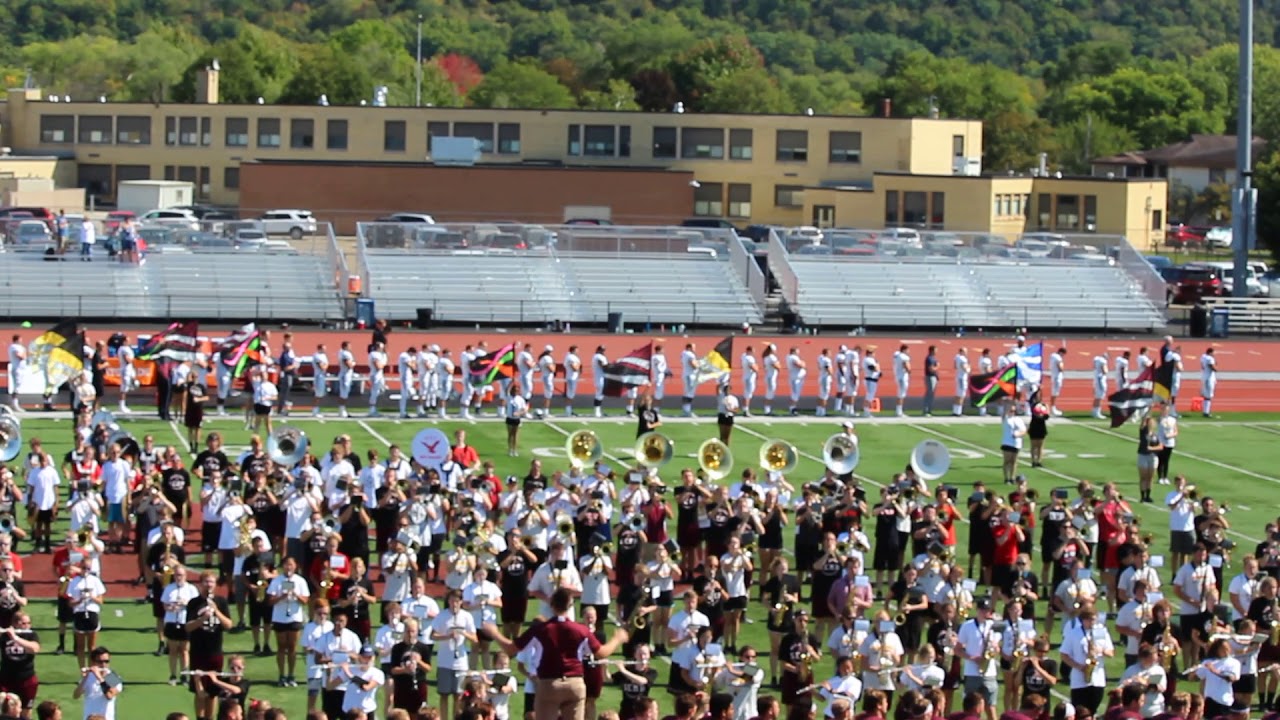 2018 UW-L Band Day "National Anthem" - YouTube