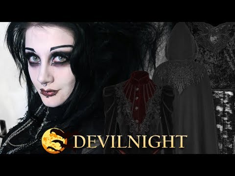 Spooky Fall Fashion from DevilNight | Black Friday - YouTube