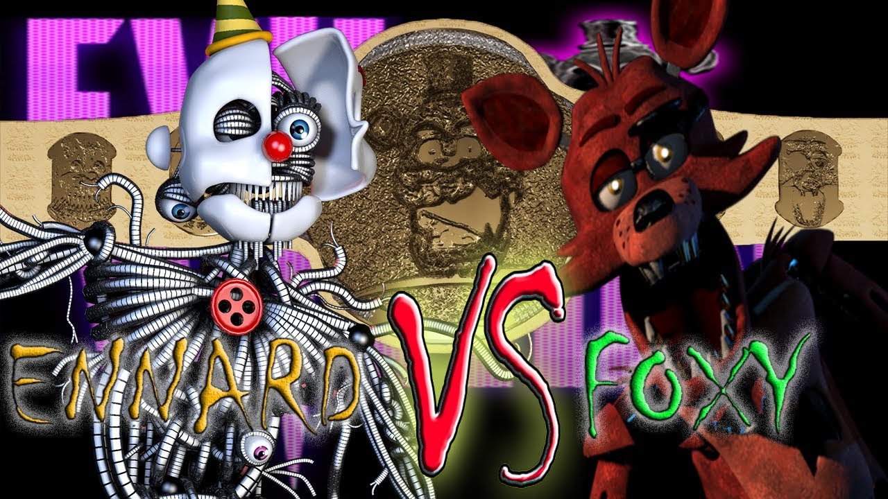 FOXY vs ENNARD for the GOLDEN FREDDY CHAMPIONSHIP on NIGHT 5 of the ...